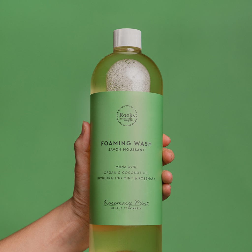 Rosemary Mint Foaming Wash | Rocky Mountain Soap Company